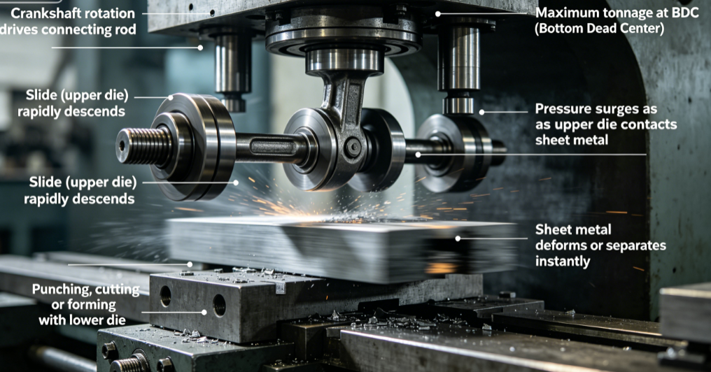 Internal Working Process of Punching Press – SONGZUO